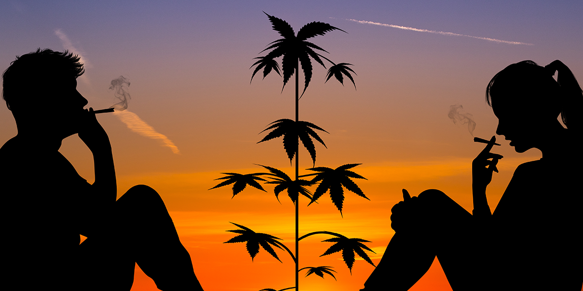 Wake and Bake or Late Night Toke: How does America Roll?